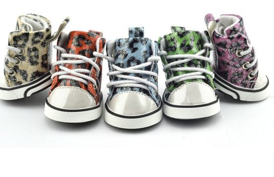 large pet dog shoes With PU , Waterproof non slip running shoes