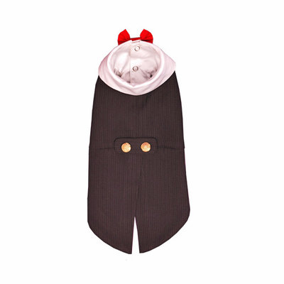 XXSmall Ruff dog tuxedo costume / doggie wedding attire for Chihuahuas