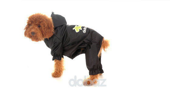 Army Green Dog Raincoat