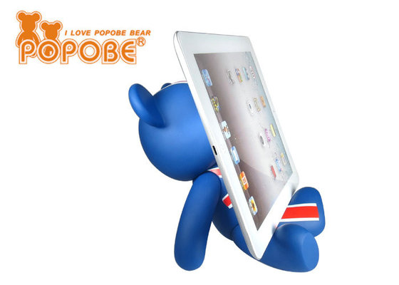 Rotatable bear head limbs / 25CM PVC POPOBE Bear For Home Decor I pad Stand