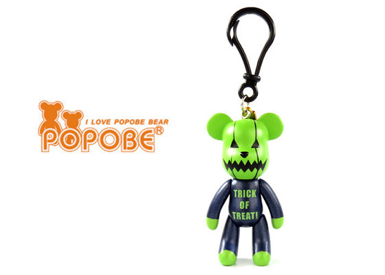 Halloween  Promotional Gift Green Halloween POPOBE Bear Key Chain