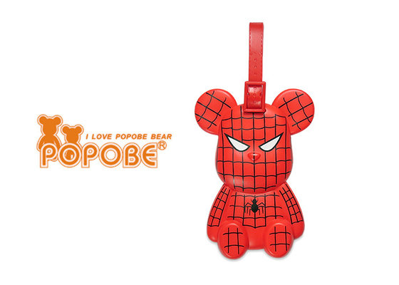Modern Spider Man Personalized Gift Luggage Tags , Business Promotional Luggage Tags