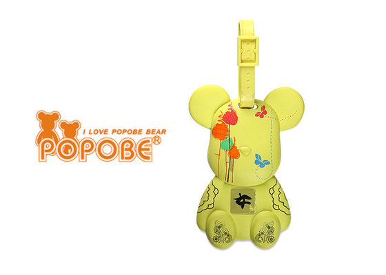 OEM Fashion POPOBE Bear Wedding Gift Luggage Tags for Honeymoon Travel
