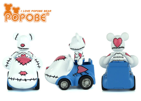 Cute Plastic Car Decoration Toys POPOBE Bear Eco-Friendly Limbs Head Rotatable
