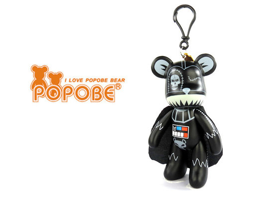 Black Cool Star War Customised Key Chains with Custom Logo Promotional