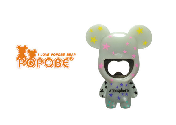 4 Inch POPOBE Bear Promotional Gifts Stars novelty bottle openers