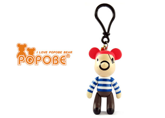 Young Love POPOBE Bear Keychain Christmas Promotional Gift Cartoon Character