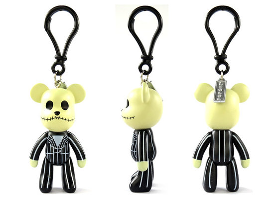 Christmas Gift Plastic Eco-Friendly POPOBE Bear Keychain Design Patent