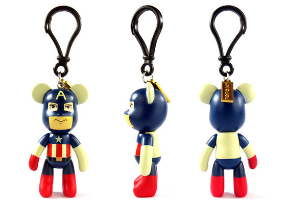 Popular Comics Characters 3-Inch Bear Key chain Bag Accessories