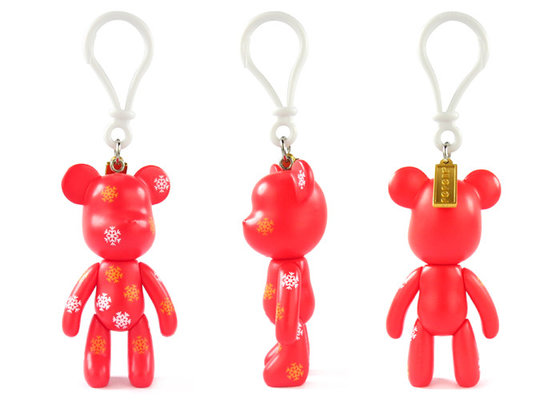 Christmas Gift POPOBE Bear Keychain Good Tactility Eco-Friendly Bag Decoration