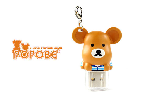 Cute Bear 8GB USB 2.0 Gift USB Flash Drive for Valentine's Day Promotion