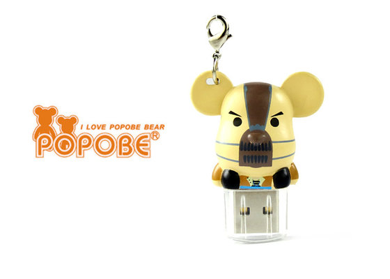 Colorful USB Memory Stick , POPOBE Bear Gift USB Flash Drive