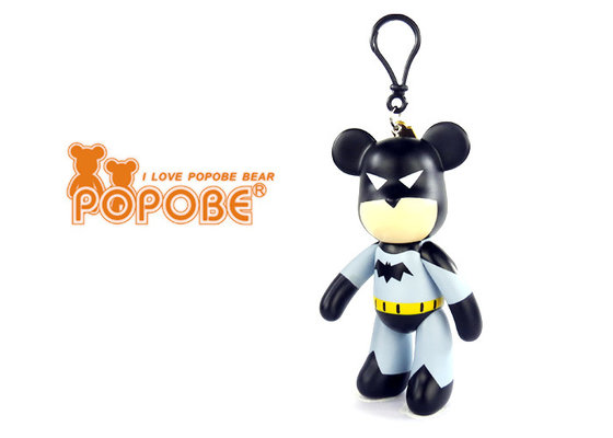14cm PVC Movie Character POPOBE Customised Key Chains Promotional Gift
