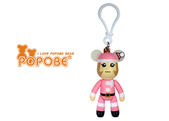 Personality Designs 3" POPOBE Bear Keychain for Christmas Promotion Gift