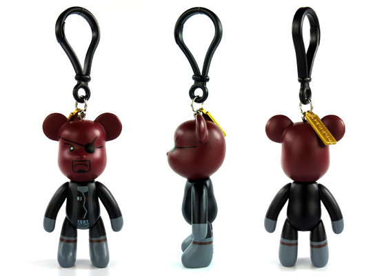 Avengers Nick Fury Bear Keychain , 3 Inch Fashion Promotion Gift