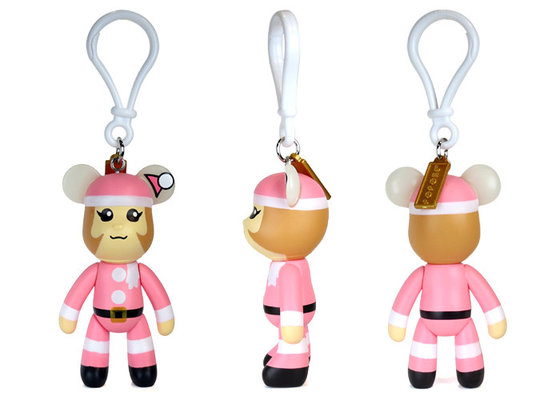 Personality Designs 3" POPOBE Bear Keychain for Christmas Promotion Gift