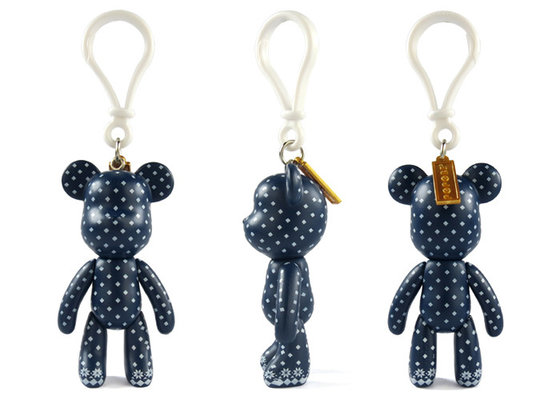 Unique Wedding Gift Couple POPOBE Bear Plastic Buckle Key Chain for Promotion Gift