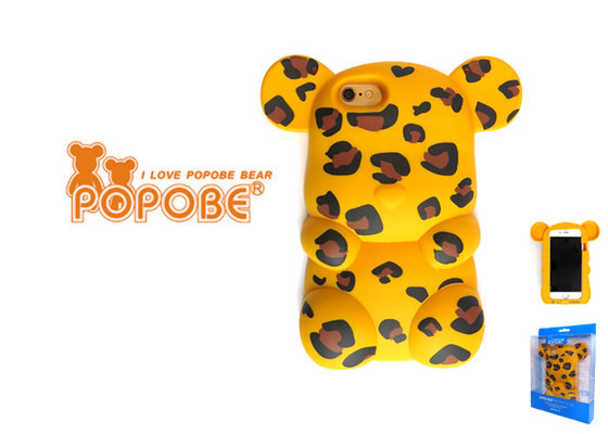 Leopard 4.7'' Skin PVC Custom Cellphone Cases POPOBE For Iphone6