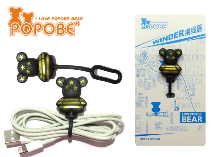 2015 Series Popobe 2 inch Headphone Cord Organizer Customized