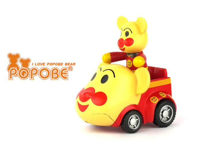 Customised Vinyl POPOBE bear Car Decoration Toys Small Souvenir 2'' / 5CM
