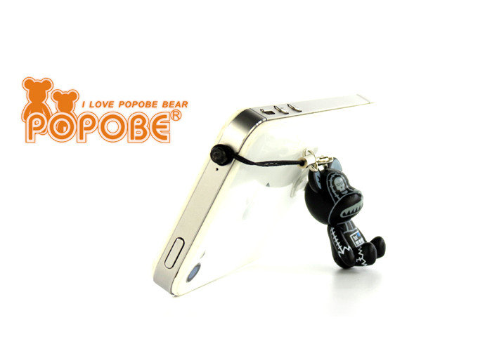 POPOBE Bear PVC 2 inch Desktop Cell Phone Stand for Promotion Gift
