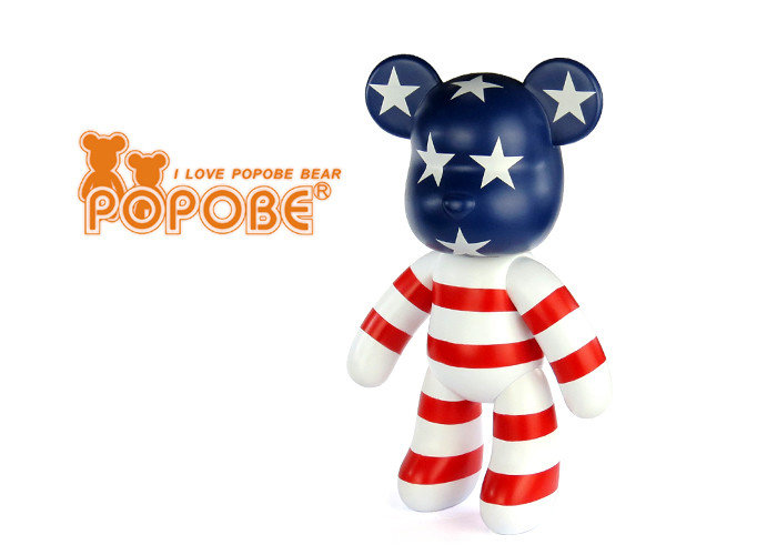 Environment-friendly PVC Decoration Bears POPOBE Brand Owner Home Display 36CM