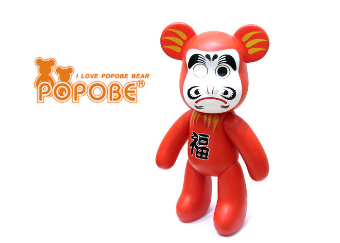 Traditional FUZI POPOBE Decoration Bears 15 inches for New Year Gift