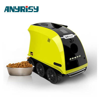 Wide - angle camera View 600ML Granary Capacity Pet Feeder, Smart Pet Robot Toy