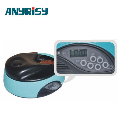 4 Tood Trays Voice Recordable Multi Colors Automatic Pet Feeder