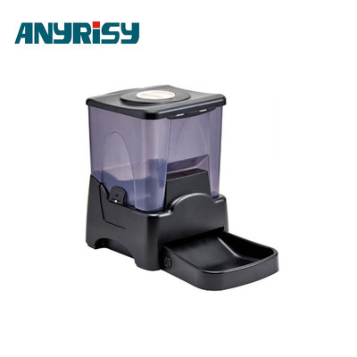 Programmable Timer 10.65L Dog Feeder Smart Sensor Prevents Overloading Pet Feeder