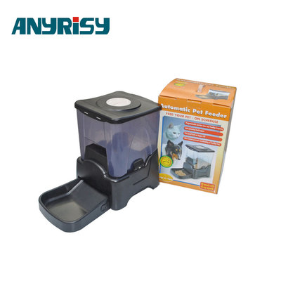Low Battery Indicator 10.65L Capacity Automatic Cat Feeder 4 Feeding Times Pet Product