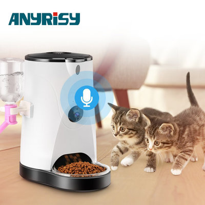 4 Meal  Feeding Voice Reminding Remote control Pet Feeder Product