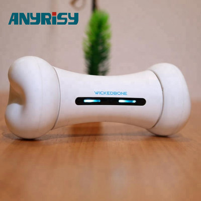 APP Control Smart  Interactive Pet Toy Dog Bone Toy with backup battery