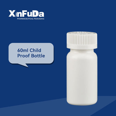 Wholesale Empty Round White HDPE Capsules Tablets Bottle 45ml 60ml 75ml 85ml 100ml 150ml 200ml Plastic Medicine Pills Bo