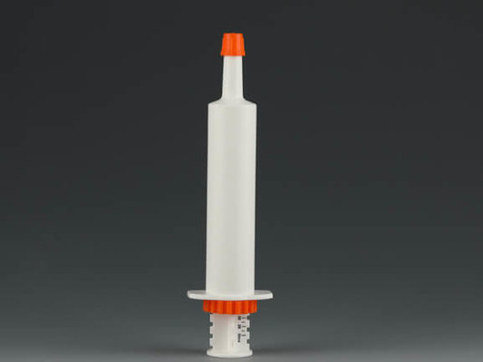 30ml oral paste syringe with dosing plunger