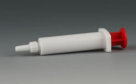 Certificated 8mm 10ml 13ml 30ml 60ml PE sterile animal health care products plastic intramammary syringe