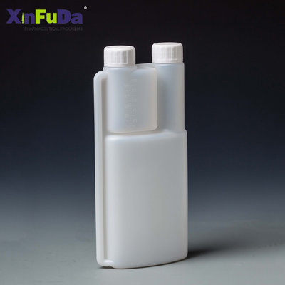 500ml Dosing Bottle A205 plastic twin neck bottle double neck bottle manufacturer double neck bottle dispenser