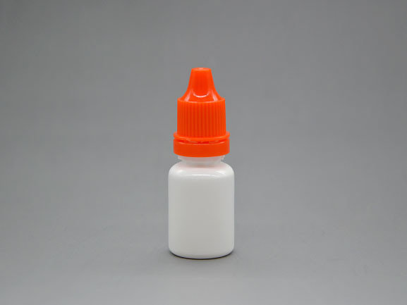 high quality small 10ml eye drop packaging bottle box dispenser plastic dropper bottle with pink white color eye dropper