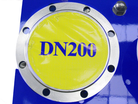 Blue Flat Plate Heat Exchanger , Hot Water Plate Type Exchanger For Wastewater Food Pharmacy Factory