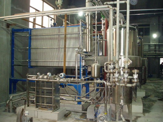 General Industrial Thermal Vapor Recompression Evaporator , TVR Rising Film Evaporator For Chemical Industry