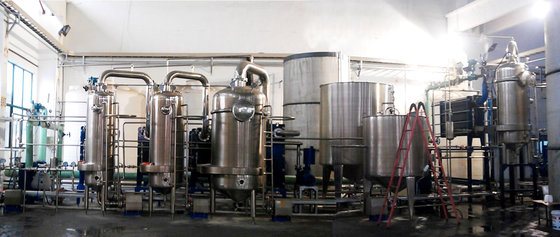High Efficiency Multiple Effect Evaporation , Titanium Plate To Plate Heat Exchanger Wastewater Treatment