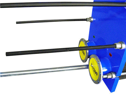 Wide Flow Path Commercial Semi Welded Plate Heat Exchanger For Sugar Industry