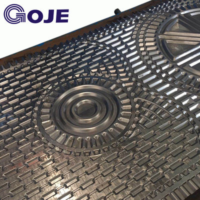 Customized NBR / EPDM PHE Plate With Gasket For Brazed Plate Heat Exchanger AC600