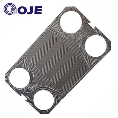 Large Heat Exchanger PHE Plate , S81-H Flat Plate Heat Transfer With Gasket Stanless Steel For Wastewater
