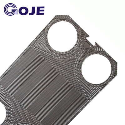 Large Heat Exchanger PHE Plate , S81-H Flat Plate Heat Transfer With Gasket Stanless Steel For Wastewater