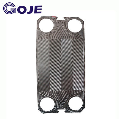0.65 ㎡ Heat Exchanger Plate With Gasket Titanium For MIlk Juice Food Processing S65-L