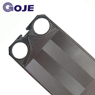 0.65 ㎡ Heat Exchanger Plate With Gasket Titanium For MIlk Juice Food Processing S65-L