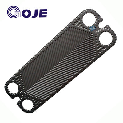 709*246 Mm Titanium / Hastelloy PHE Plate , Flow Path P16 Heat Exchanger Plate