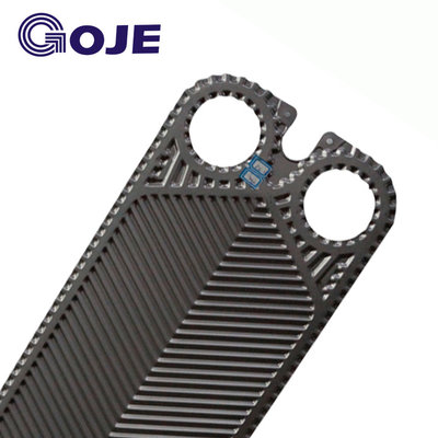 709*246 Mm Titanium / Hastelloy PHE Plate , Flow Path P16 Heat Exchanger Plate