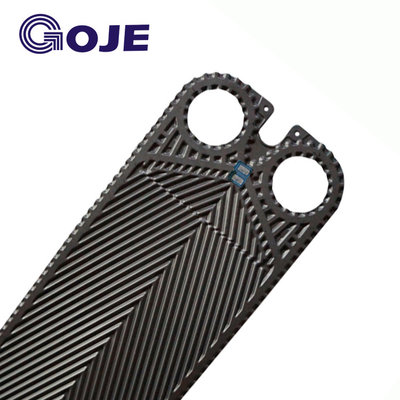Long Heat Transfer Plates For Plate Heat Exchanger Beer Processing 709*246mm P26-L